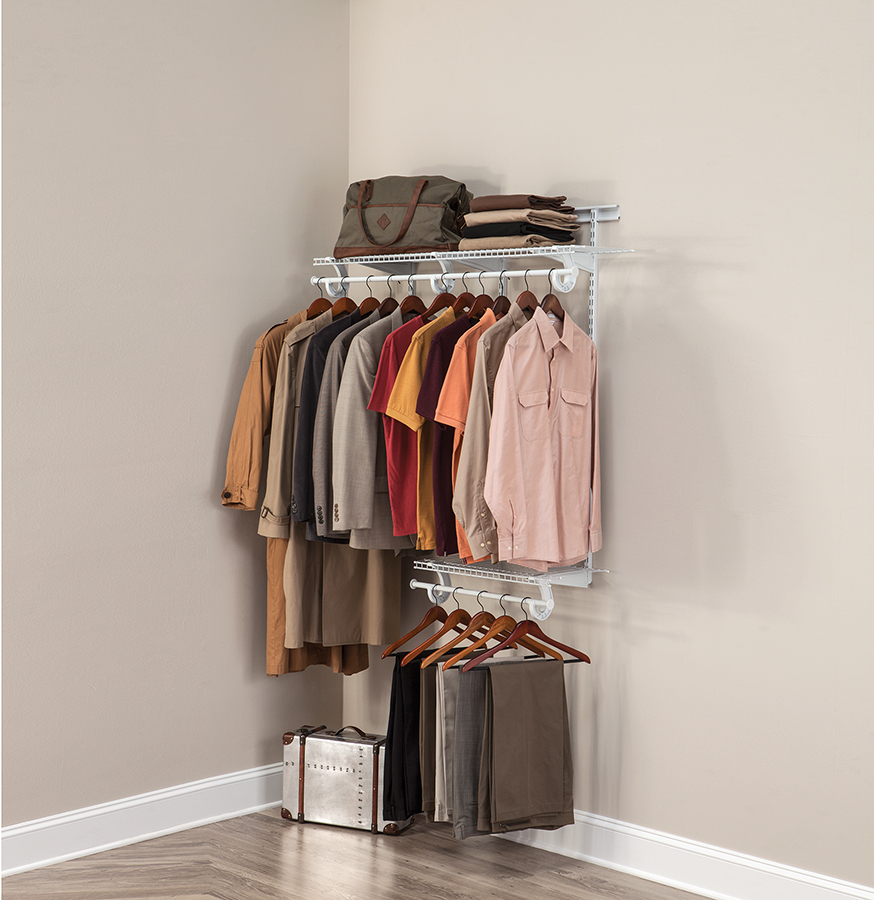 Adjustable ShelfTrack Organiser Kit, 0.61m (2') up to 1.22m (4') wide ...